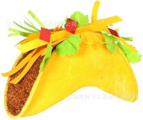 Amazon.com: Uderwarb Taco Hat - Nacho Hat for Cinco de Mayo Taco ...
