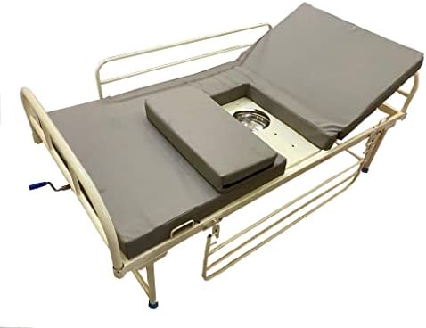 P.M.P.S. Steel Semi Fowler Inbuit Commode Bed With Detachable Side ...