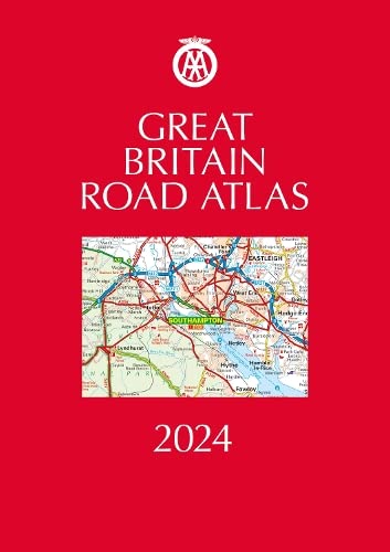 Great Britain Road Atlas 2024 Hardback (AA Road Atlas Britain) (AA UK ...