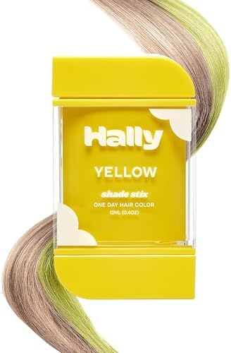 Amazon.com: Hally Hair Temporary Hair Color, Shade Stix (Yellow) - Hair ...