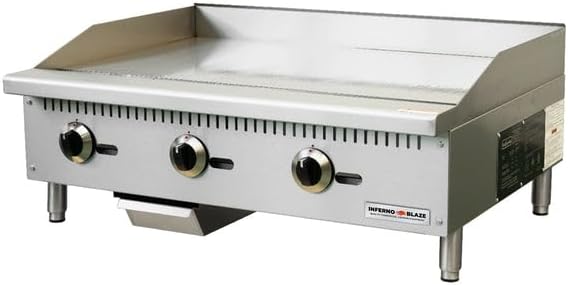 Amazon.com: Inferno Blaze IB-CTG-36M 36” Wide Countertop Commercial ...