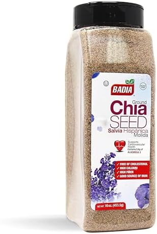 Amazon.com : Badia Trilogy Health Seed, Flax, Chia, Hemp Seeds Blend ...