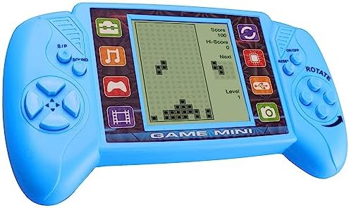 Brick Game Console, Built in 23 Puzzle Games,3.5in LCD Mini Portable ...