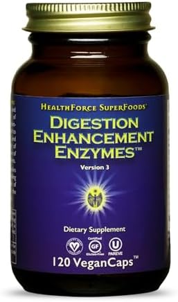 Amazon.com: HealthForce SuperFoods Digestion Enhancement Enzymes - 120 ...