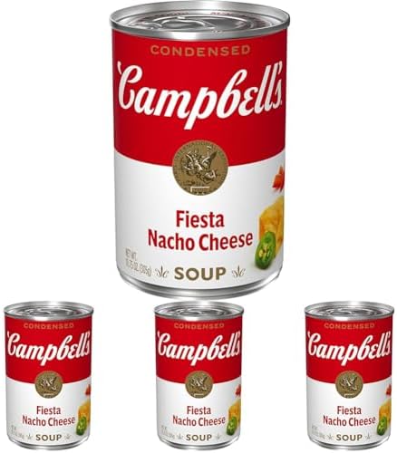 Amazon.com : Campbell's Condensed Fiesta Nacho Cheese Soup, 10.75 Ounce ...