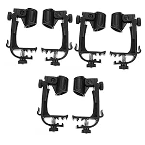 BREWIX 6 pcs for Streaming Clamp Condenser Desk Clips Voice- Clamping ...