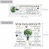 Amazon.com: Office Inspirational Wall Decals - Positive Sayings Peel ...