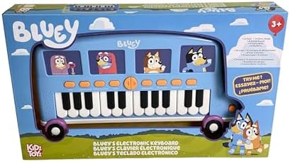 Amazon.com : Bluey's Magic Xylophone 7 Piece Band Set - Learn to Play ...
