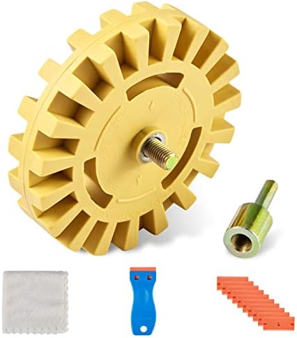 Amazon.com: Eraser Wheel Decal Remover Pin Stripe Removal Tool Kit ...