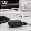 Amazon.com: Cordinate Designer 3-Outlet Extension Cord, 8 Ft Braided ...