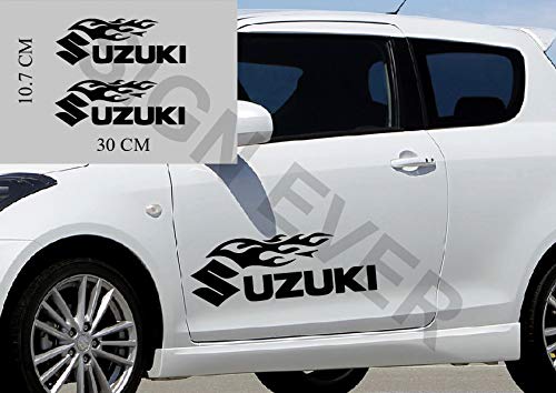 SIGN EVER Maruti Suzuki Fire Wings Logo Stickers Exterior Decals for ...