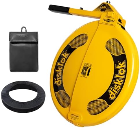 Disklok Gold Security Edition Combo Pack Car Steering Wheel Full Cover ...