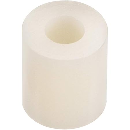 Amazon.com: uxcell 1000pcs ABS Round Spacers Washers OD 7mm, ID 3mm ...