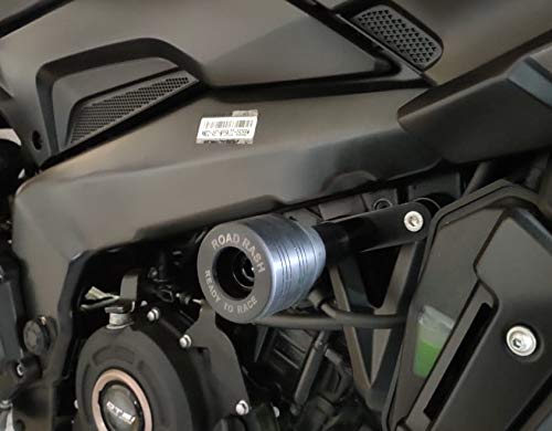 RoadRash Frame Slider Protector/Crash Guards for Dominar 400 (Black ...