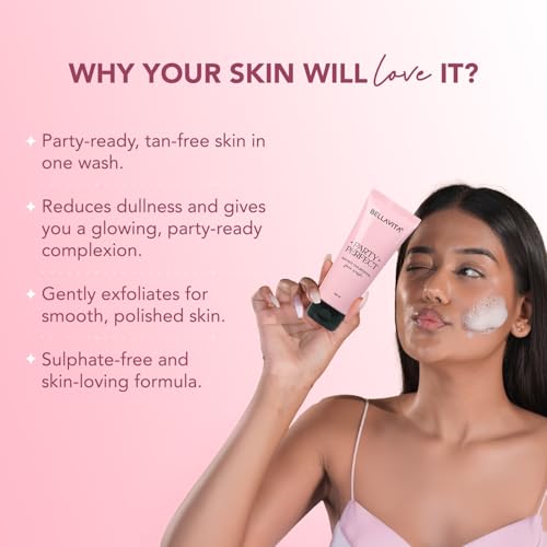 BELLAVITA Party Perfect 2-in-1 Face Wash | Party-Ready Skin | Instant ...