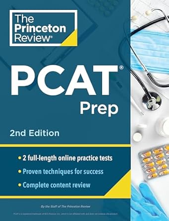 Princeton Review PCAT Prep, 2nd Edition: Practice Tests + Content ...