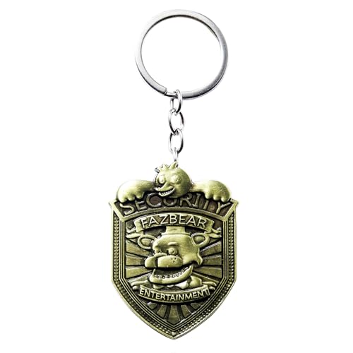 FNAF Security Guard Keychain - Freddy Fazbear's Night Guard - Want It All