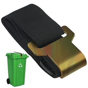 Wheelie Bin Locks for Animals, Easily Adjustable Bear-Proof Wheelie Bin ...