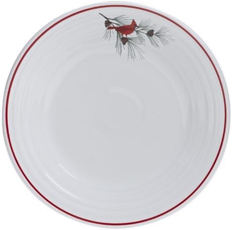 Amazon.com | Fiesta Holiday Small Cardinal Luncheon Plates, Set of 4 ...
