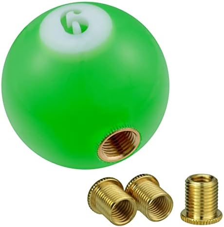 Amazon.com: Lunsom Round Ball Shift Knob, Gear Shifter Knobs with 3 ...