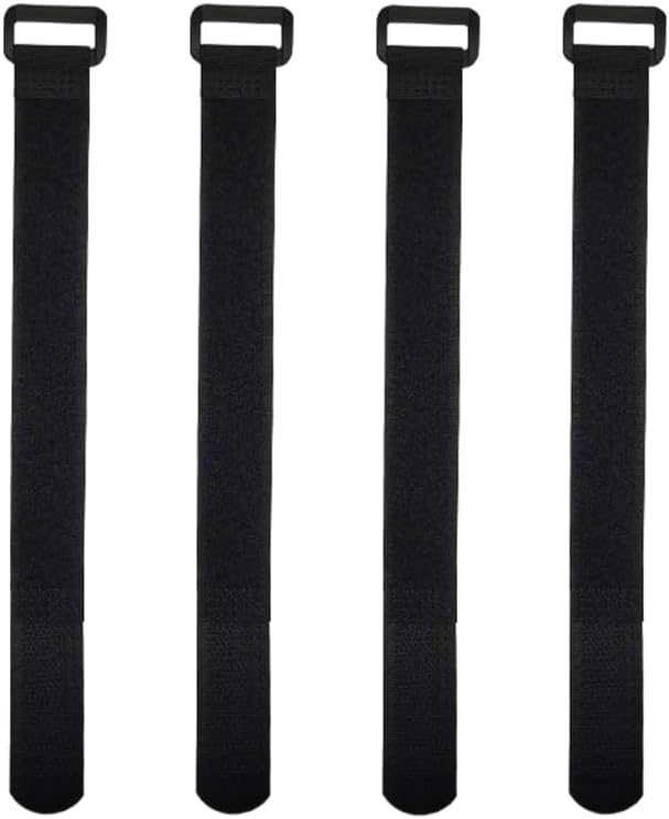 Amazon.com: Bike Rack Straps, 4-Pack Adjustable Bike Wheel Stabilizer ...