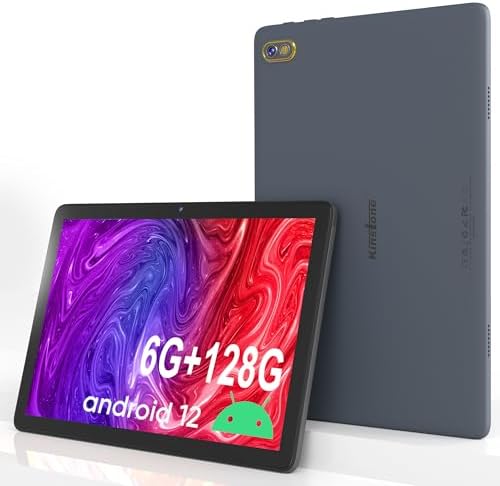 Kinstone Tablet Android 12 – 10 polegadas, 6 GB de RAM + 128 GB de ROM ...