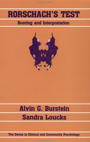 Amazon.com: Rorschach's Test: Scoring And Interpretation (Series in ...