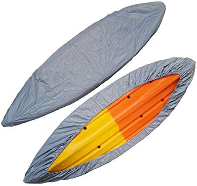 Amazon.com: Kayak Canoe Cover, Waterproof Boat Storage Dust Cover ...