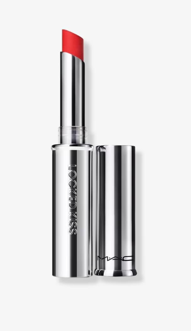 Amazon.com : MAC Locked Kiss 24 Hour Lipstick 81 Gutsy : Beauty ...