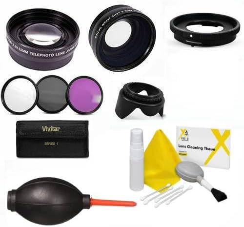Amazon.com : Wide Angle Lens +Macro + TELEPHOTO Zoom Lens + Filter KIT ...