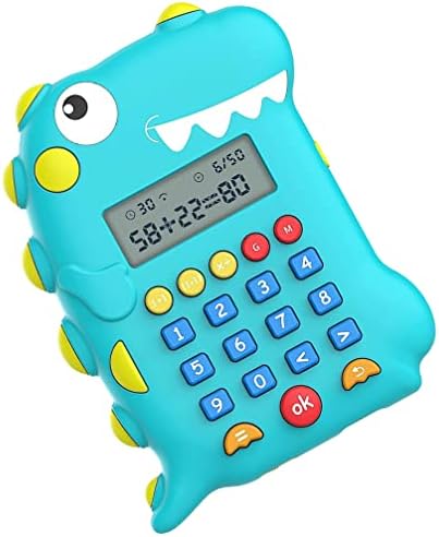 Toyvian Kids Calculator Dinosaur Shaped Calculators Cartoon Math Games ...