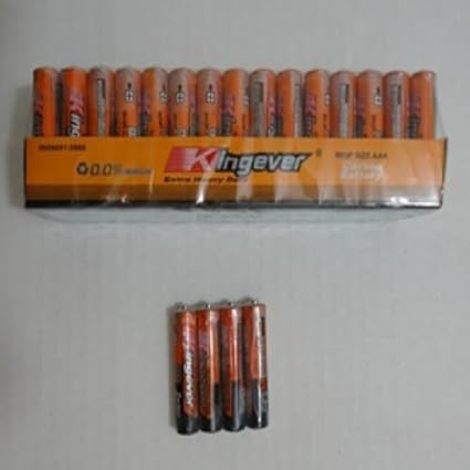 Amazon.com: KingEver Extra Heavy Duty Battries 60Pack (AAA) : Health ...