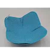 Amazon.com: Set 2X Light Blue 7" sq. x 4"H Microwave Polyester Bowl ...