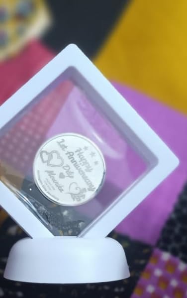 Buy Photo Engraved Silver Coin - (10 Grams - 999 Pure Silver ...