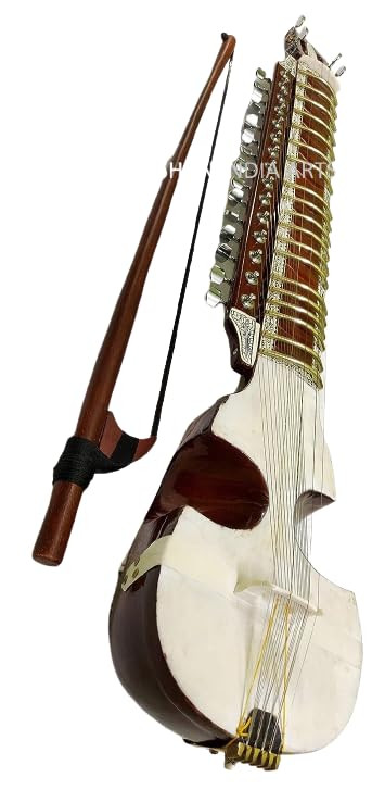 PROFESSIONAL HANDMADE ESRAJ WITH BOW, WITH FIBER BOX : Amazon.in: Musical Instruments