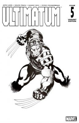 Amazon.com: Ultimatum #5 "Ed McGuinness Sketch Variant": Jeph Loeb: Books