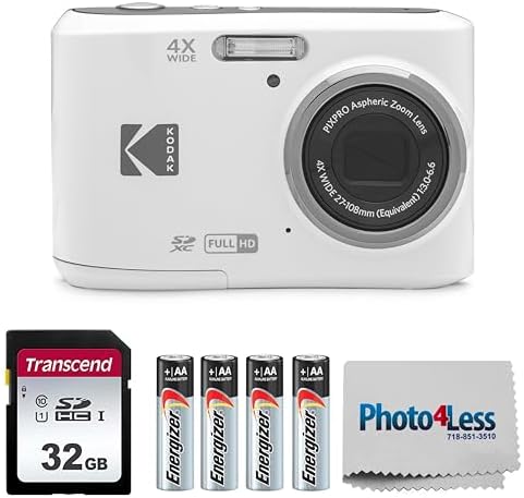 Amazon.com : KODAK PIXPRO FZ45 16MP Digital Camera with 4X Optical Zoom 27mm Wide Angle and 2.7 ...