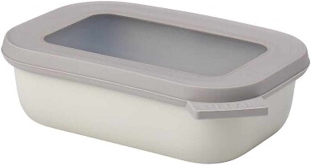Amazon.com: Mepal Cirqula Multi Bowl Rectangular 500 ml Nordic White ...
