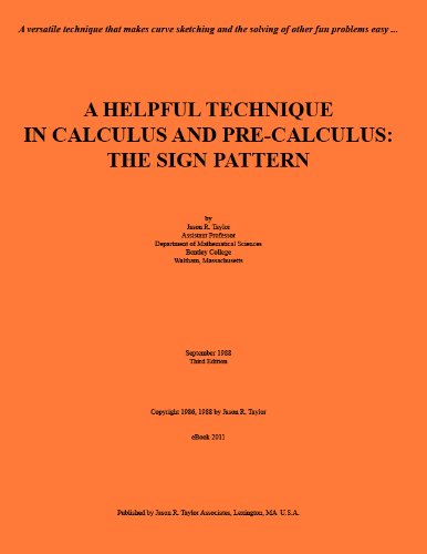A Helpful Technique in Calculus and Pre-Calculus: The Sign Pattern ...