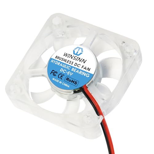 Snapklik.com : WINSINN 50mm RGB Fan 5V, LED Colorful Micro 5 Volt Fans ...