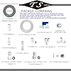 Amazon.com: TSnsfCerti NSF 1/4" inch Water Line Tubing and Push to ...