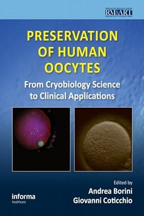 Preservation of Human Oocytes: From Cryobiology Science to Clinical ...