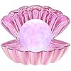 Amazon.com: LKUA Shell Pearl Beach Themed Night Light, RGB 8 Colors ...