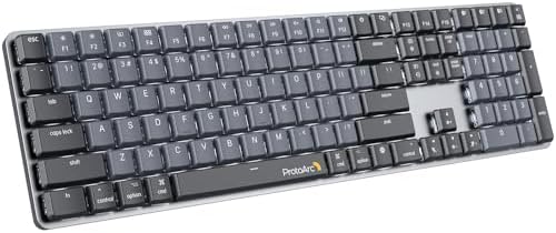 Amazon.com: ProtoArc Bluetooth Mechanical Keyboard for Office, MECH ...