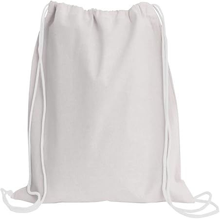 Amazon.com: 24 Pack Promotional Priced Cotton Drawstring Bags Backpacks ...