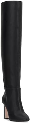 Amazon.com: Jessica Simpson Botas de piel sintética con cremallera para ...