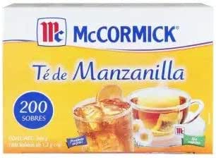 Amazon.com : McCormick 200 Count Box Caffeine Free Chamomile Tea Bags ...