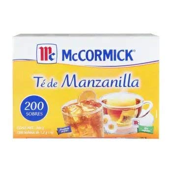 Amazon.com: McCormick 200 Count Box Caffeine Free Chamomile Tea Bags, 1 ...