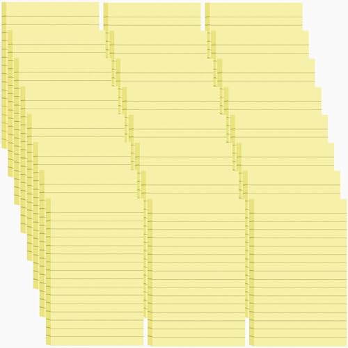 24 Pack Lined Sticky Notes 4X6 in Self Sticky Note Pads Colorful Post ...