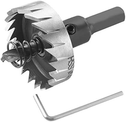 uptodateproducts 40mm HSS Drill Bit Hole Saw Cutter, Sharp and Durable ...